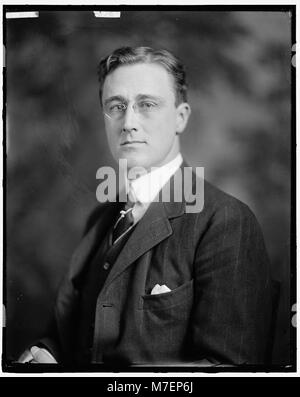 A formal portrait of Franklin D. Roosevelt, the 32nd President of the ...