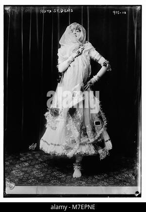 Ruth St. Denis, a renowned modern dance pioneer, is pictured in her ...