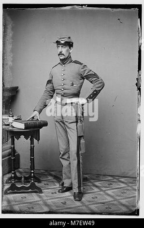 A portrait of Sergeant James Morrison of the 7th New York State Militia ...