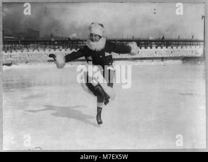 Skating - Miss Nancy Rowe Stock Photo - Alamy