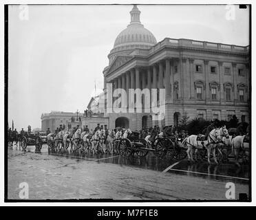 The funeral of President William Howard Taft is shown in this image ...