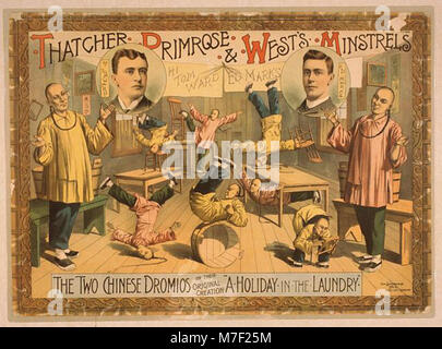 Thatcher, Primrose & West's Minstrels Stock Photo - Alamy