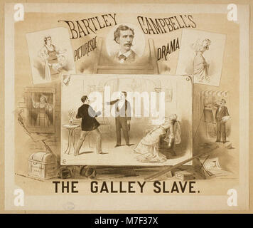 The galley slave Bartley Campbell's picturesqe (sic) drama Stock Photo ...