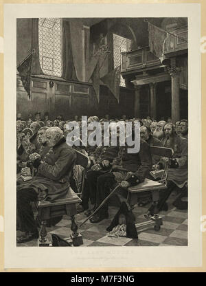 The last muster / painted by Hubert Herkomer Stock Photo - Alamy