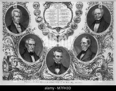 The Presidents of the United States. Liberty and union Stock Photo - Alamy