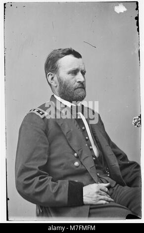 This image captures Ulysses S. Grant, the 18th President of the United ...