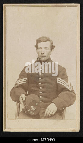 Unidentified soldier of Co. I, 11th New Hampshire Infantry Regiment in ...