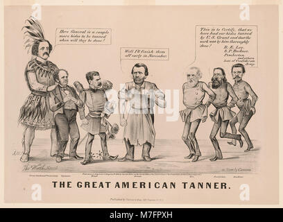 The great American tanner Stock Photo - Alamy