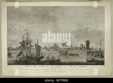 Veduta del porto de Malamocco ai lidi di Venezia Stock Photo - Alamy