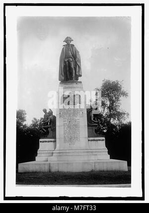 The statue of Baron von Steuben, a key figure in the American ...