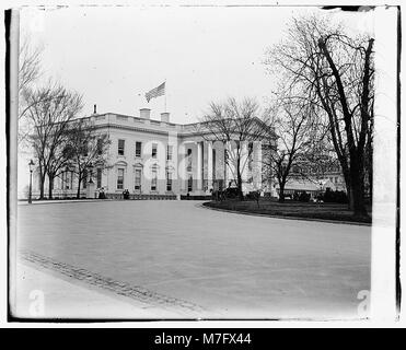 A photograph of the White House, the official residence and workplace ...
