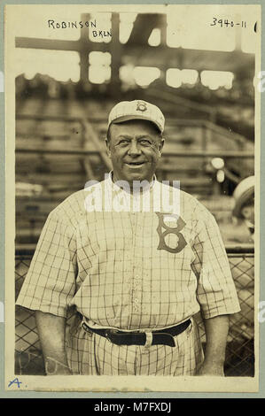 Wilbert Robinson, a prominent baseball coach, led the New York National ...