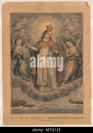 The Madonna of Mercy artwork depicts Mary with a protective cloak ...