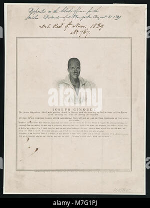 Joseph Cinquez, the brave Congolese Chief, who prefers death Stock ...