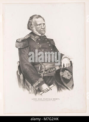 This is a portrait of Winfield Scott, a prominent United States Army ...