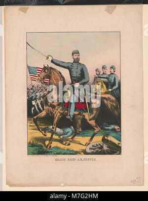 Photograph of General Foster, a Union Army officer during the American ...