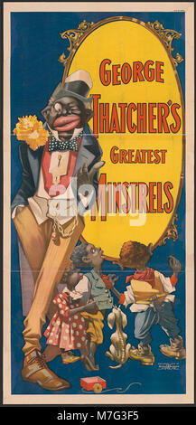 George Thatcher's Greatest Minstrels were a popular entertainment ...