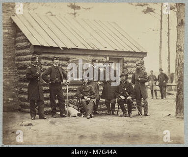 Bvt. Maj. Gen. Adelbert Ames and staff, Army of the James, Nov. 1864 ...