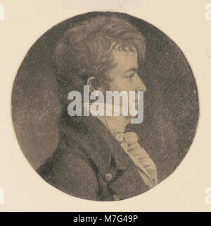 Robert Gamble, Jr., head-and-shoulders portrait, right profile Stock ...