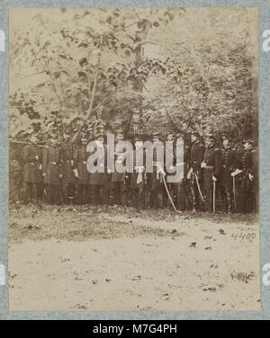 A portrait of George B. McClellan, a prominent American military leader ...