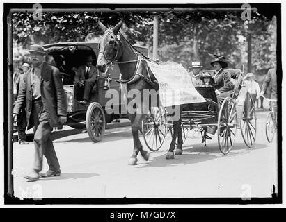 A portrait of Jacob Coxey, known as 'General' Coxey, with his family ...