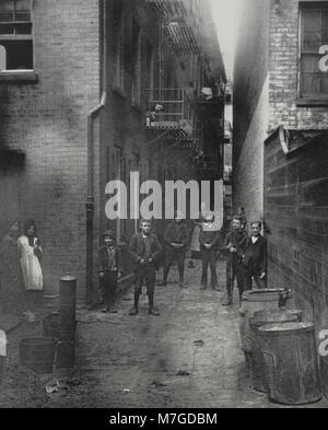 Jacob A. Riis, a prominent social reformer and photographer, captured ...