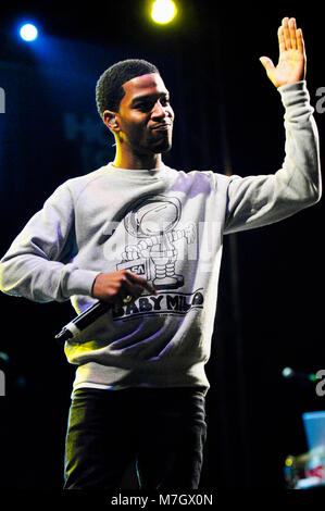 Rapper Kid Cudi performs at the This is 50 Festival at Governor's ...