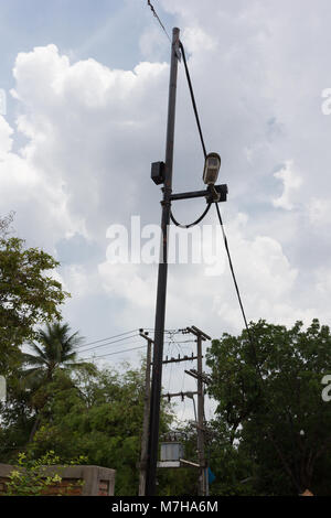 The CCTV cameras system installed at the intersection Stock Photo - Alamy
