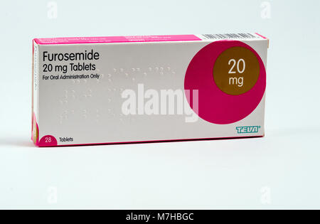 Furosemide - a diuretic drug used in the treatment of heart failure ...