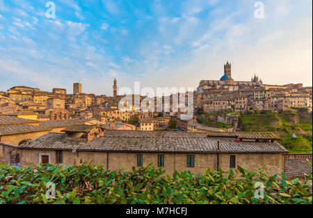 Siena (Italy) - The wonderful historic center of the famous city in ...