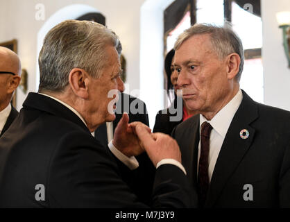Freiburg, Germany. 11th March, 2018. Former German president Joachim ...