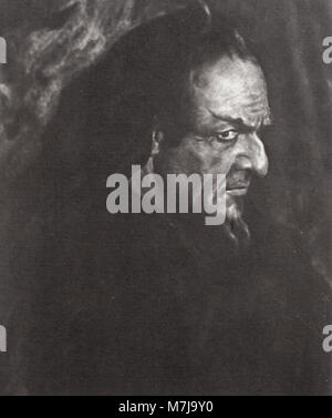 This image shows Fedor Ivanovic Shalyapin, a Russian opera singer, in ...