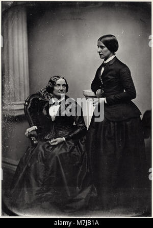 This photograph captures Charlotte Cushman in her portrayal of Queen ...