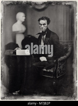 This is a portrait of Rufus Choate, an American lawyer and politician ...