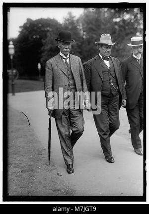 A photograph showing William Jennings Bryan, a prominent political ...