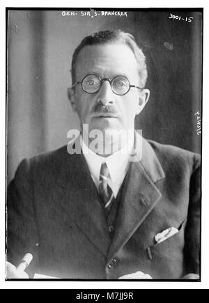 This historical portrait features General Sir E.A.H. Alderson, a key ...