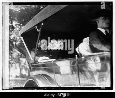 A solemn photograph depicting the funeral of President Warren G ...