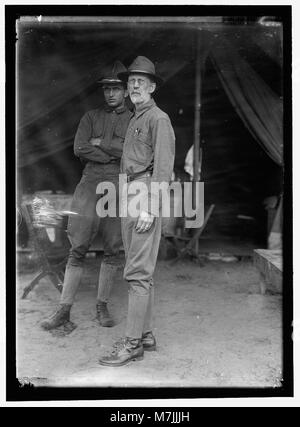 A portrait of Colonel Harvey of the National Guard of Washington, D.C ...