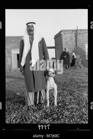 A photograph of the Jebel el-Druze and Hauran regions, showing two ...