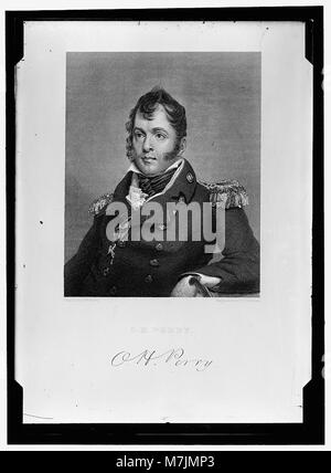 Vintage portrait of Oliver Hazard Perry Stock Photo - Alamy
