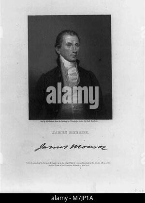 James Monroe (1758-1831), American politician, fifth president of the ...