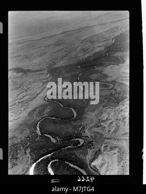 Aerial view showing the Sea of Galilee, Jerusalem, the Jordan River ...
