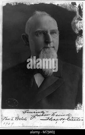 Portrait of American politician Carter Henry Harrison Sr., painted in ...