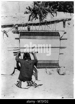 A Moki weaving Stock Photo - Alamy