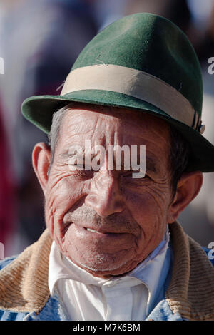 Portrait of man with craggy face Stock Photo - Alamy