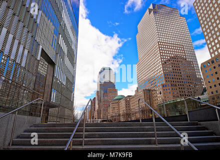 American Express Tower, Three World Financial Center in Manhattan, New ...