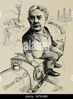 A 1900 publication featuring cartoons and caricatures depicting Los ...