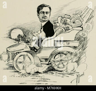 A 1900 illustrated volume, 'As We See 'Em,' containing cartoons and ...