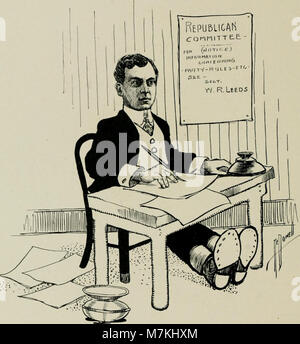 A 1900 illustrated volume featuring cartoons and caricatures of Los ...