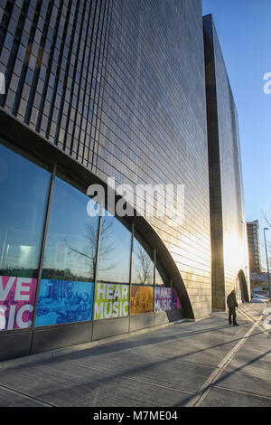 Studio Bell, home of the National Music Centre. Calgary Alberta Canada ...